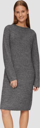 s.Oliver Minikleid Kleid Strickkleid mit Raglanärmeln