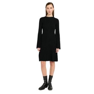 Gestuz Wollkleid - - Dresses - Damen - Schwarzk - S