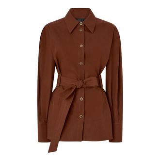 Pinko Cheryl Overshirt - - Blouses & Shirts - Damen - Braun - XL