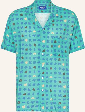 Arrels Barcelona Arrels Barcelona Resorthemd Light Blue Lucky Charms × Mary Comfort Fit blau