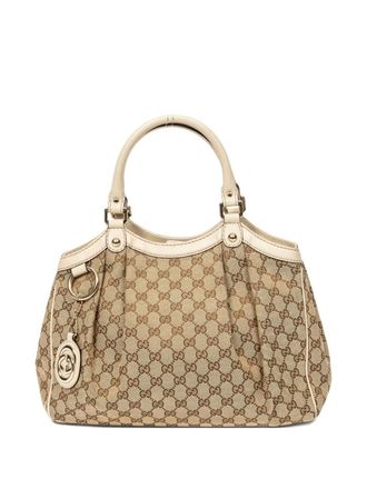 Gucci Kleine Sukey Tote Bag - Nude
