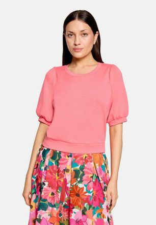 Vera Mont Kurzarmshirt Damen mit Rundhalsausschnitt (1-tlg)