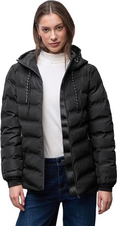 Street One Damen 2005469 Jacke mit geklebten Nähten, Black, 36