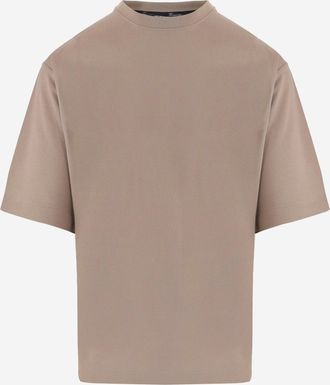 Jacquemus T-shirt en jersey de papier avec logo