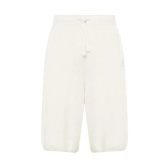 Laneus Homme, Shorts, Blanc, Taille: L Shorts en maille &agrave; cordon de serrage