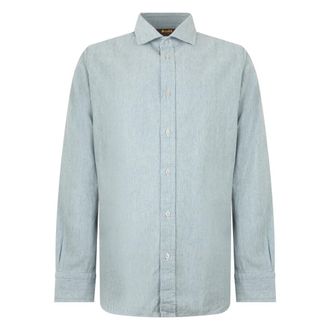 Moorer Herren, Shirts, Blau, MGr&ouml;&szlig;e