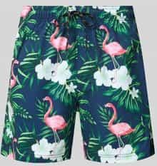 Jack & Jones Regular Fit Badeshorts mit Gesäßtasche Modell MAUI