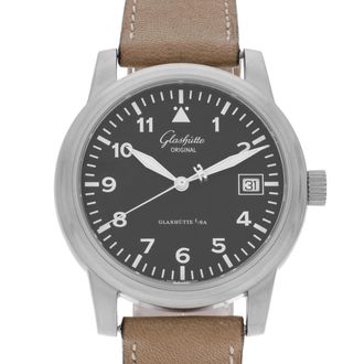 Glash&uuml;tte Original Uhren - Senator - Gr. unisize - in Schwarz - f&uuml;r Damen