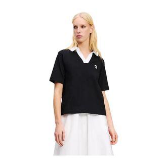 Karl Lagerfeld T-Chemises - Femme - Tops - Noir - Taille: 36 FR