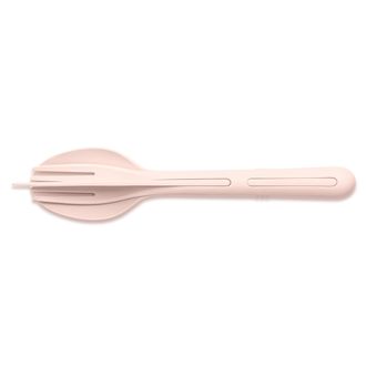 Koziol Besteck-Set 3-teilig KLIKK, queen pink, thermoplastischer Kunststoff, 22,2 x 4,8 x 3,6 cm