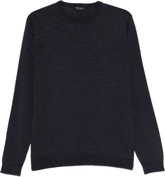 Roberto Collina crew-neck sweater - Blau