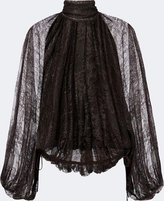 De La Vali Bluse Elunara aus Spitze