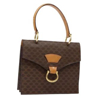 Celine Pre-owned Toile sacs-main - Femme - Pre-owned - Brun - Taille: ONE Size