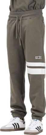 GCDS Gcds, Homme, Pantalons, Gris, Taille: L Logo Regular Pantalons de surv&ecirc;tement