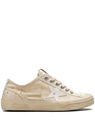 Golden Goose V-Star Milk/White Sneakers - Nude