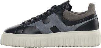 Hogan Homme, Chaussures, Noir, Taille: 42 1/2 EU Baskets
