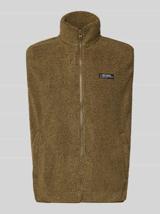 Review Fleeceweste mit Stehkragen und Eingrifftaschen