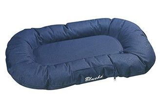 Flamingo Kissen Dreambay Oval Blau 100x75x15cm