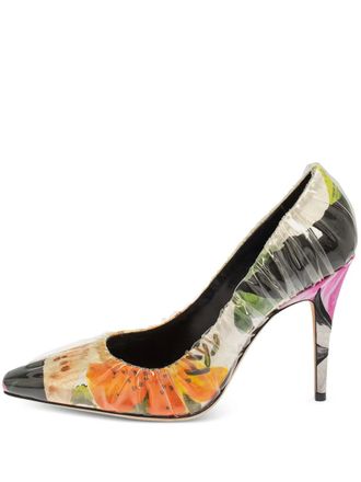 Jimmy Choo London x Off White escarpins Anne 100 mm - Orange