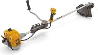 STIGA Sports BC 555 B Benzin-Freischneider - 51,7 ccm Motor, 45 cm Schnittbreite, Fahrradlenker, Tap&Go Kopf, 3T Messer und doppelter Tragegurt inklusive