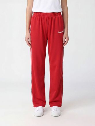 Sporty & Rich Pantalon Femme couleur Rouge
