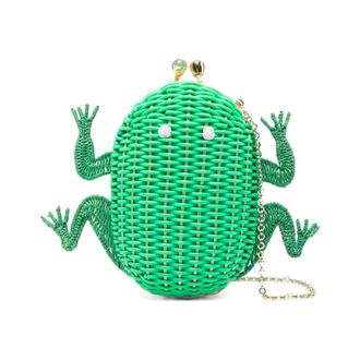 Serpui Serpui, Femme, Sacs, Vert, Taille: ONE Size Mary Froglet Clutch Bag