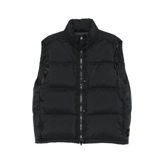 Stone Island G100004 Matt Ripstop Cordura Weste - - Jackets - Herren - Schwarzk - 2XL