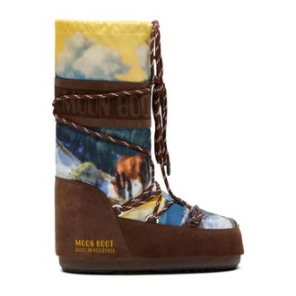 Moon Boot Icon Postcard Boot - Femme - Chaussures - Multicolore - Taille: 35 EU