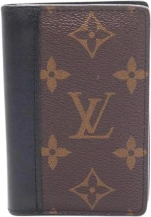 Louis Vuitton unisex, Pre-owned, Brun, Taille: ONE Size Portefeuille Vintage en Toile dOccasion