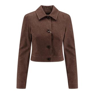 Max Mara Carpa Jacke - - Jackets - Damen - Braun - XS