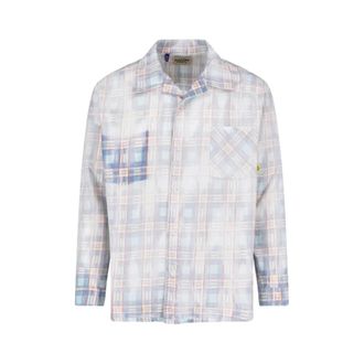Gallery Dept. Top025 Plaid Shirt - - Shirts - Herren - Wei&szlig; - M