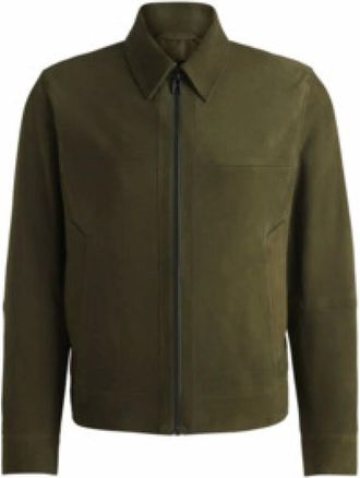 HUGO BOSS Homme, Vestes, Vert, Taille: 4XL Veste Adulte Vert Fonc&eacute;