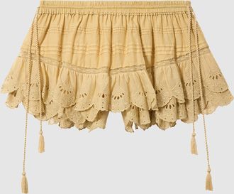 Isabel Marant Short Puria Light Ochre