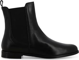 Melluso Bottines femme confortable en cuir souple noir z171, Noir, 35 EU