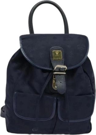 MCM Damen, Pre-Owned, Blau, ONE SIZEGr&ouml;&szlig;e