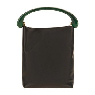 Dries Van Noten Sac seau &agrave; anse rigide - Femme - Sacs - Noir - Taille: ONE Size
