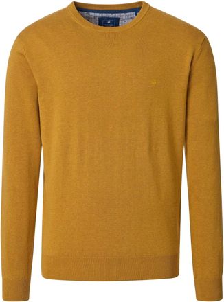 Redmond Herren Pullover mit Rundhals-Ausschnitt (500), Gr&ouml;&szlig;e:XXL, Farbe:Gelb Messing (406)