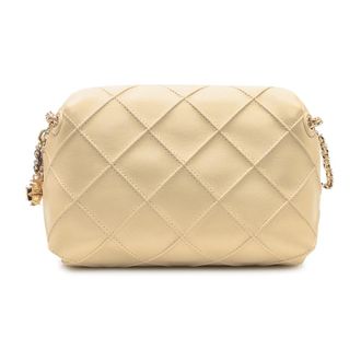 Tory Burch Fleming Small Umh&auml;ngetasche - - Bags - Damen - Beige - ONE SIZE