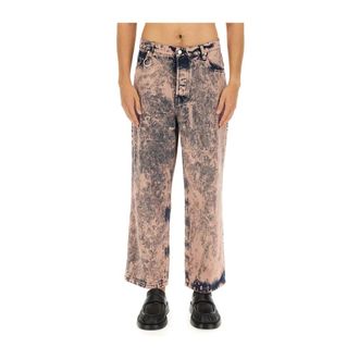 &Eacute;tudes Studio Wide Leg Overdyed Jeans - - Jeans - Herren - Rosa - L