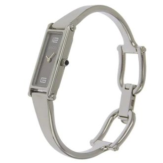 Gucci Montre vintage en acier inoxydable doccasion - Femme - Pre-owned - Gris - Taille: ONE Size