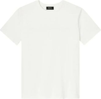 A.P.C. A.p.c., Homme, Tops, Blanc, Taille: M Printemps 26 T-shirt