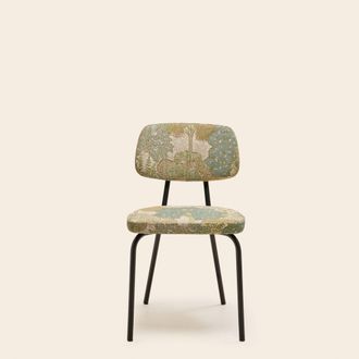 Madura Chaise Ysabeau Alisia naturel et vert - VERT