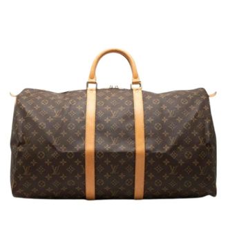 Louis Vuitton Sac Keepall 55 Pre-owned - Femme - Pre-owned - Brun - Taille: ONE Size