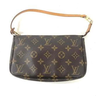 Louis Vuitton Pre-owned M51980 Pochette Pouch - Femme - Pre-owned - Brun - Taille: ONE Size