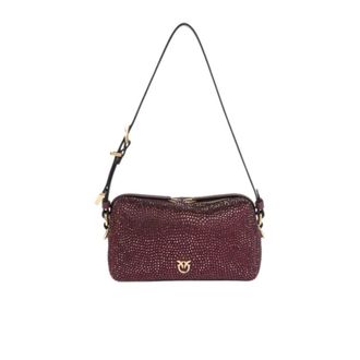 Pinko Pinko - Bauletto Triminfull - unisex - Sacs - Rouge - Taille: ONE Size