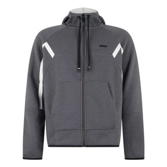 HUGO BOSS FZ Hoodie TL - - Sweatshirts & Hoodies - Herren - Grau - L