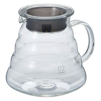 Hario Hario Kaffeekanne, Glas, transparent, 02, 600ml