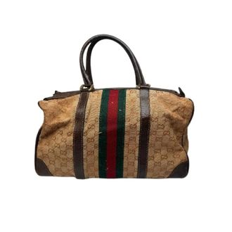Gucci Sac &agrave; main en cuir Pre-owned - Femme - Pre-owned - Brun - Taille: ONE Size