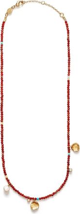 Anni Lu Collier Maroon Harmony Anni Lu