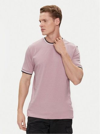 Brave Soul T-Shirt MTS-149FEDERERF Rosa Straight Fit